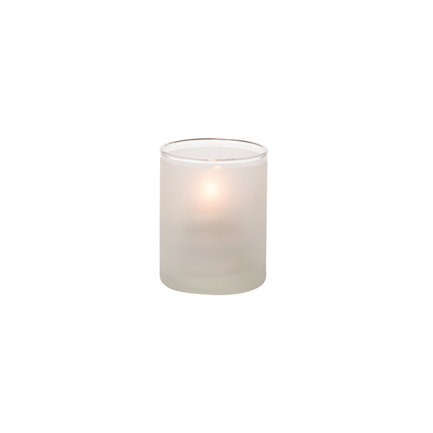 LAMP TEALIGHT GLASS HOLLOWICK 5176SC SATIN CRYSTAL CYLINDER – Tzanet