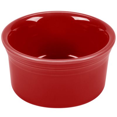 CHINA RAMEKIN SCARLET RED (6 CASE) – 8 OZ – Tzanet