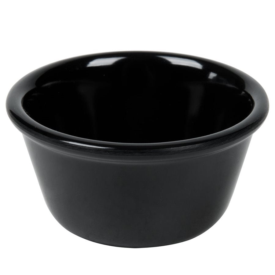 RAMEKIN MELAMINE BLACK – 4 OZ, 125 ML – Tzanet