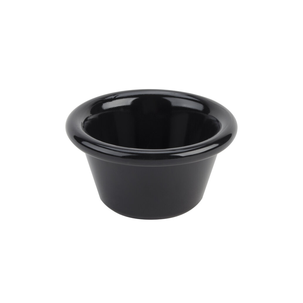 Ramekin Smooth Black – 2 oz – Tzanet